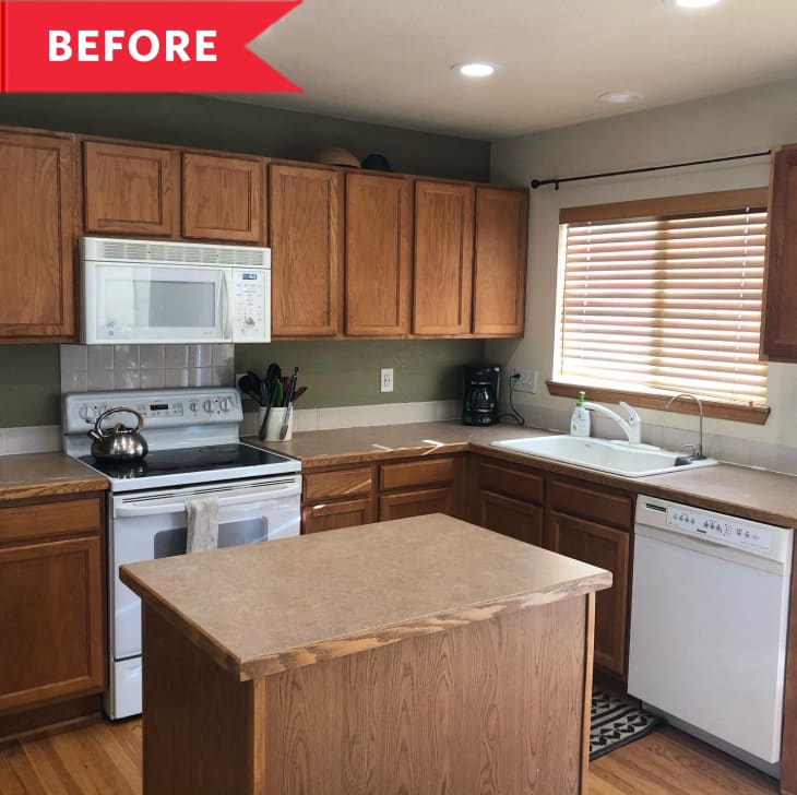 A Dated 2000s Kitchen Gets a Modern Makeover | The Kitchn