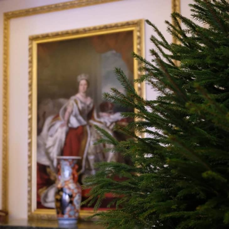 Buckingham Palace At Christmas