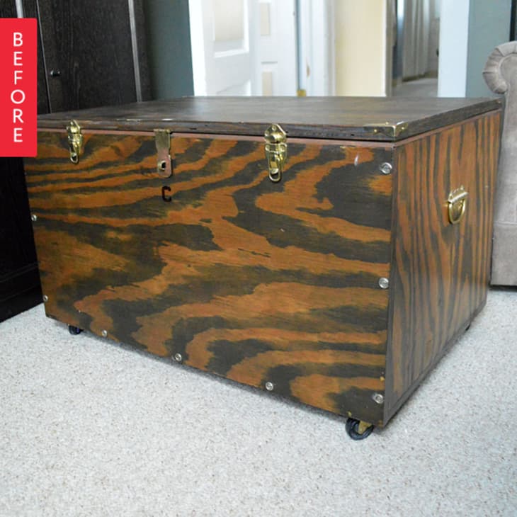 Before & After: The Hardest-Button-to-Tuft Chest Makeover | Apartment ...