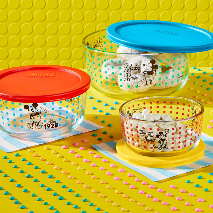 Pyrex Just Launched a Limited-Edition Mickey Mouse Collection ...