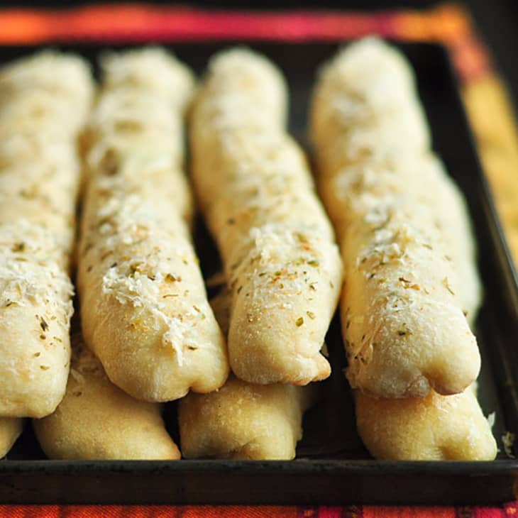Recipe: Cheese-Stuffed Bread Sticks | The Kitchn
