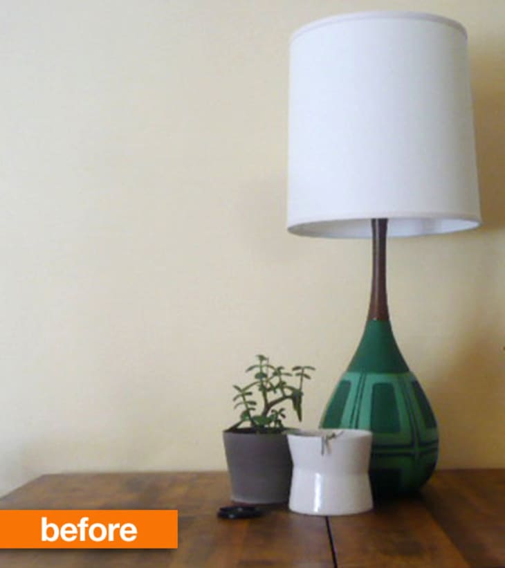 The Power Of Paint: My Lamp Before & After | Apartment Therapy