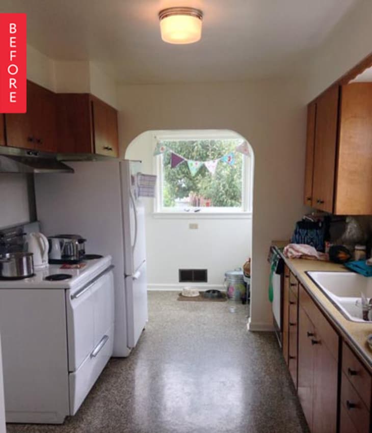Before & After: A Charming DIY Kitchen Update for Under $5k | Apartment ...