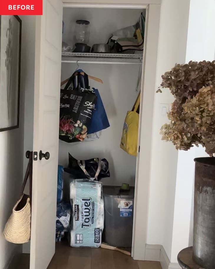 This Budget Makeover Will Inspire You To Pretty Up a Spare Closet ...