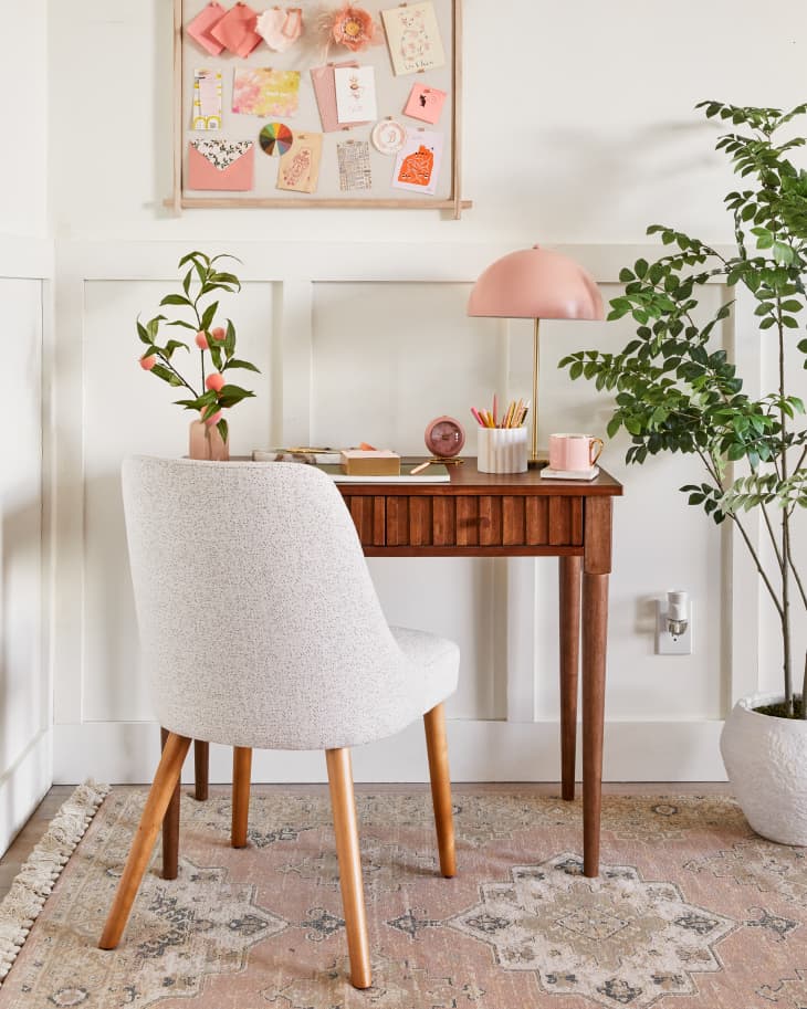 Serene WFH Setup Spring Refresh | Apartment Therapy