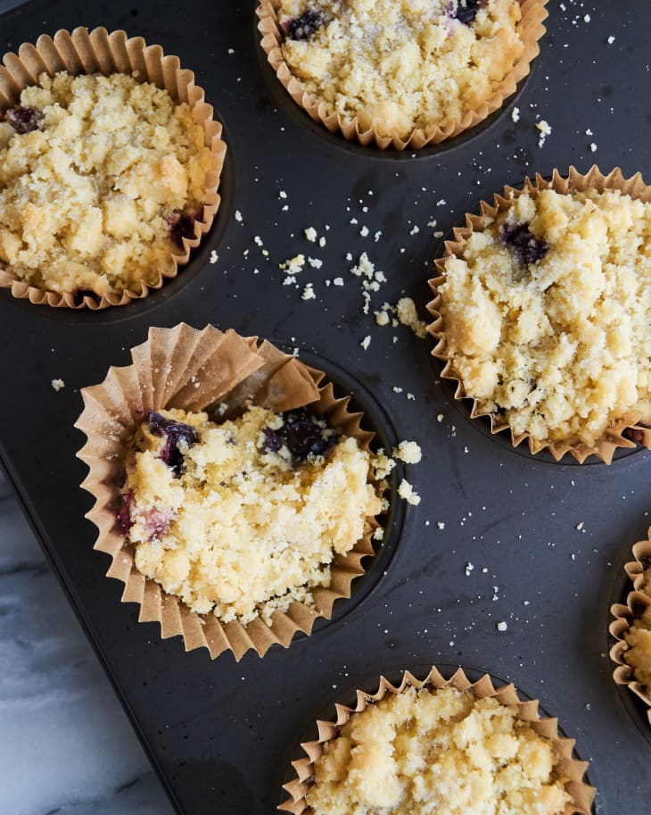 Sweet Corn Blueberry Muffin Recipe | The Kitchn