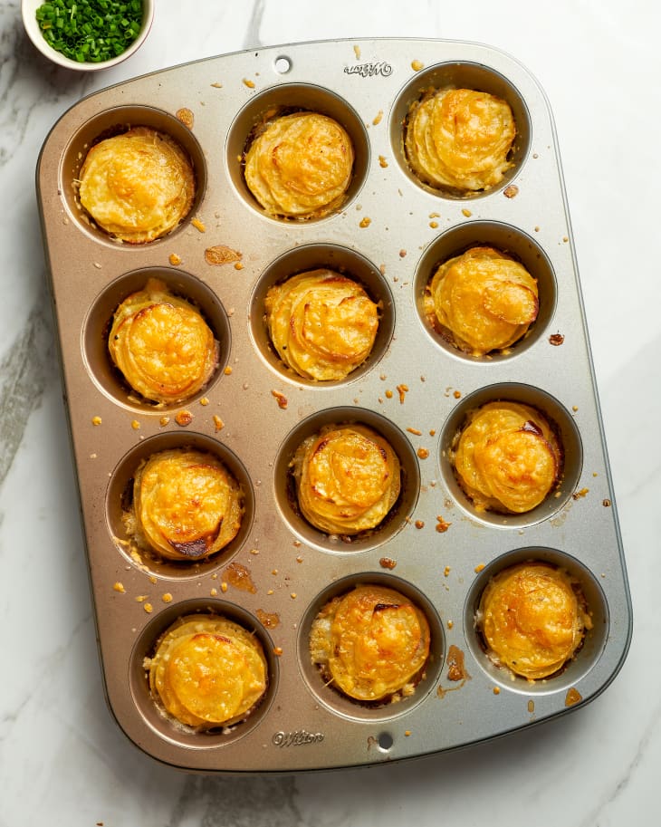 Crispy, Cheesy Potato Stacks | The Kitchn