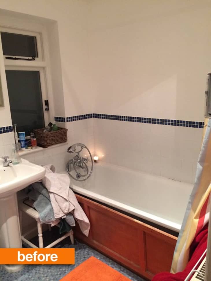 Before & After: Naomi’s Beautiful British Bathroom | Apartment Therapy