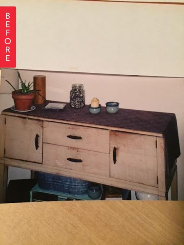 Before & After: A Basic Buffet Gets an Elegant Upgrade | Apartment Therapy