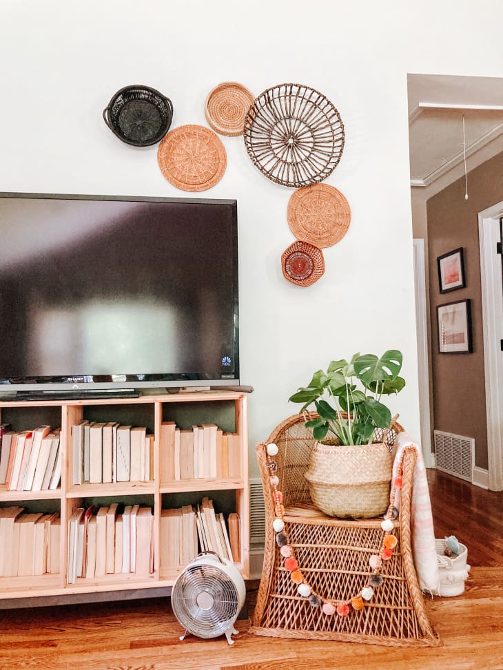 Boho TV Stand Decor: Try It For a Natural and Organic Touch