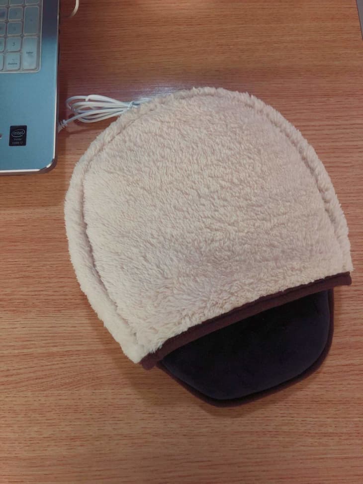 Heated Mousepad USB Plush | Apartment Therapy