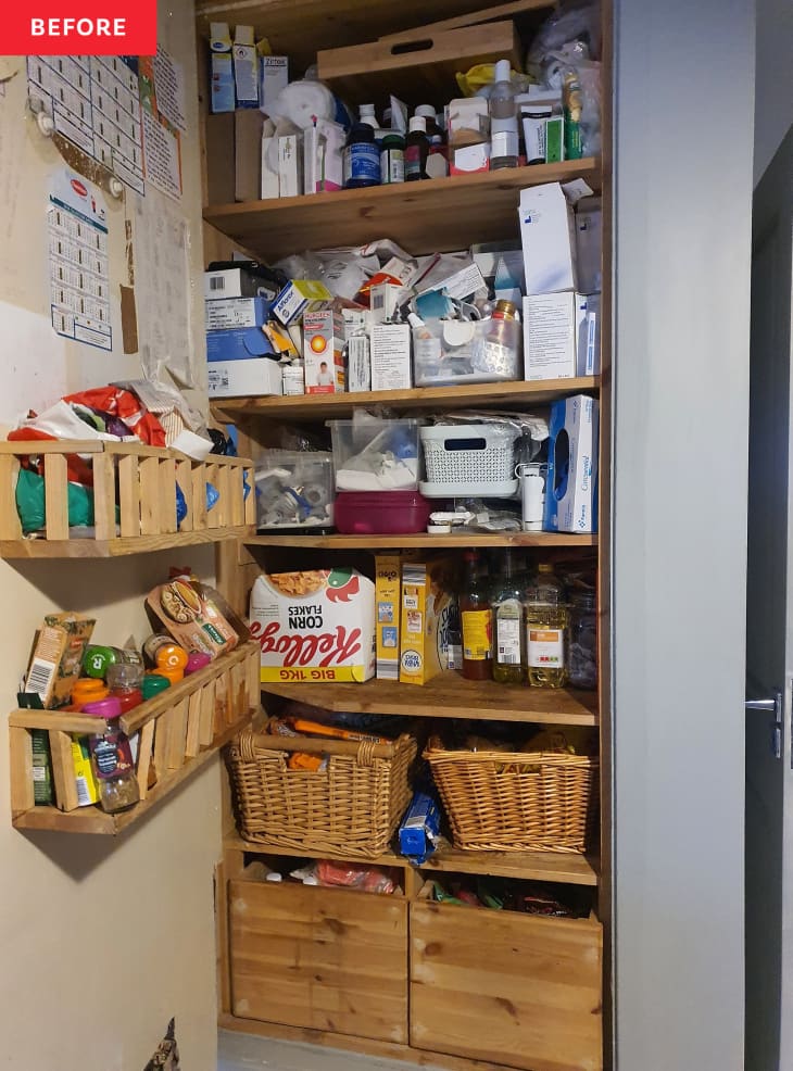 This Pantry Was “Pure Chaos” — See Before & After Photos | Apartment ...