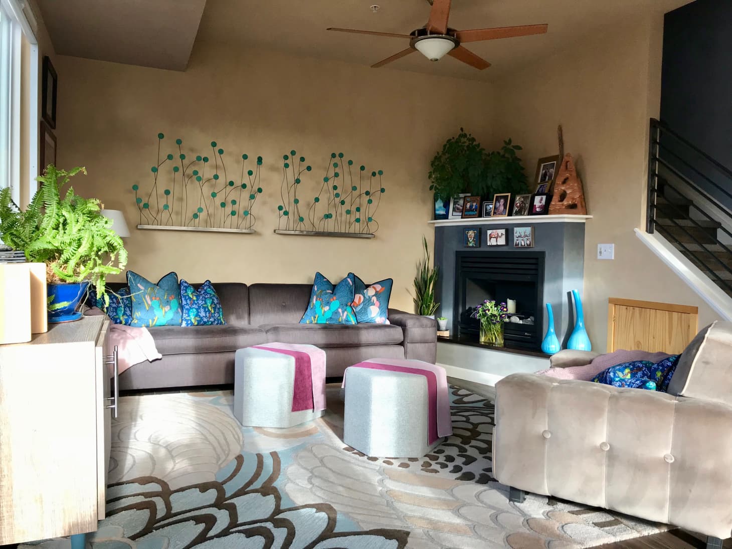 A Natural, Non-toxic & Colorful Clay Home in Colorado | Apartment Therapy