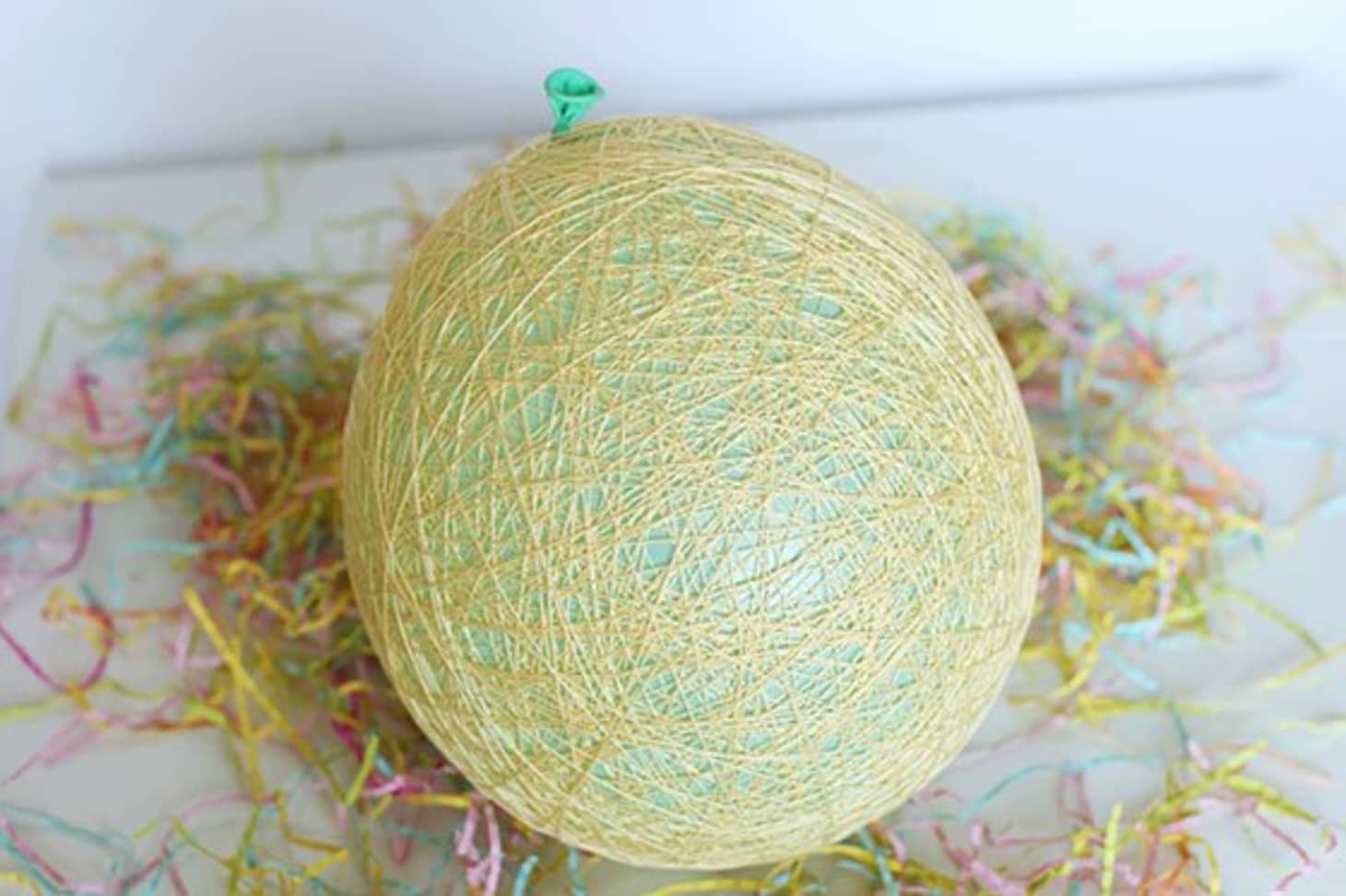 DIY Project Idea: How to Make Easter Baskets from Sugar String ...