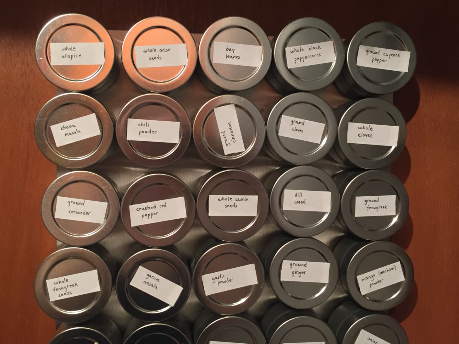 How To DIY a Magnetic Spice Rack at Home | Apartment Therapy