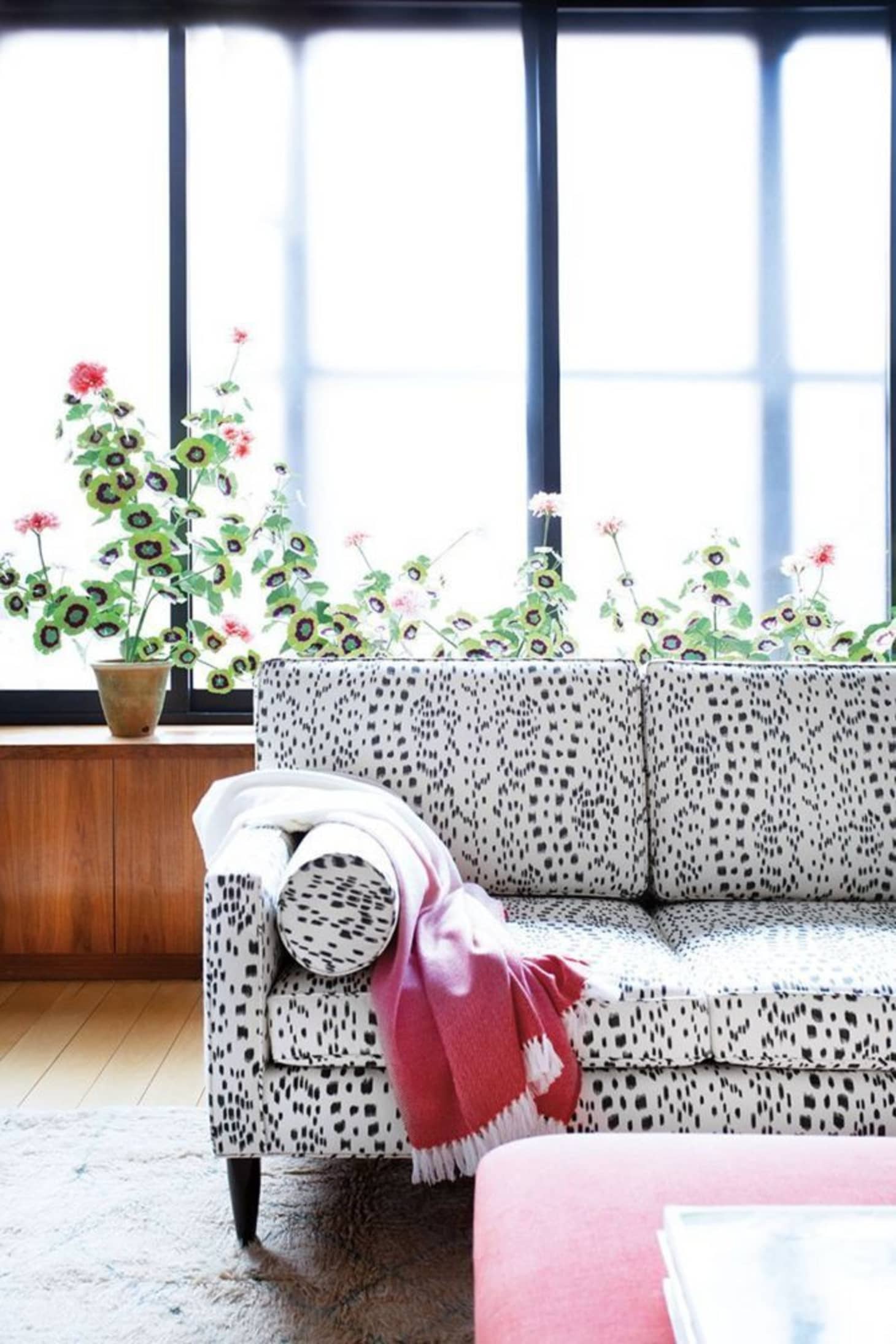 10 Rooms With Modern, Patterned Sofas | Apartment Therapy