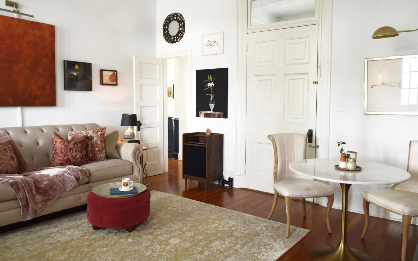 Small Apartment With Tall Windows | Apartment Therapy