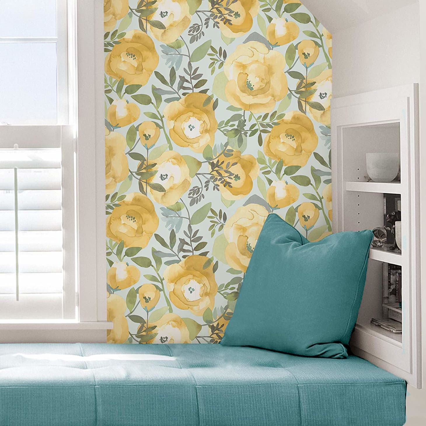 The Easiest Removable Patterned Wallpapers You Can Buy on Amazon ...