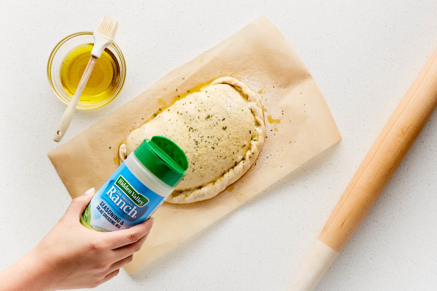 Recipe: BBQ Ranch Chicken Calzone | Kitchn