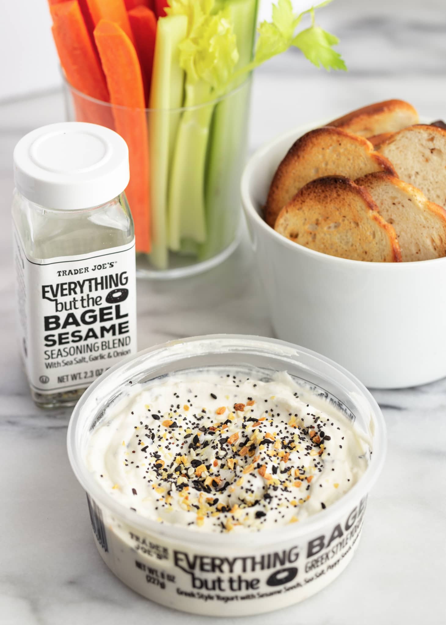 Trader Joe's - Everything but the Bagel Yogurt Dip Review | Kitchn