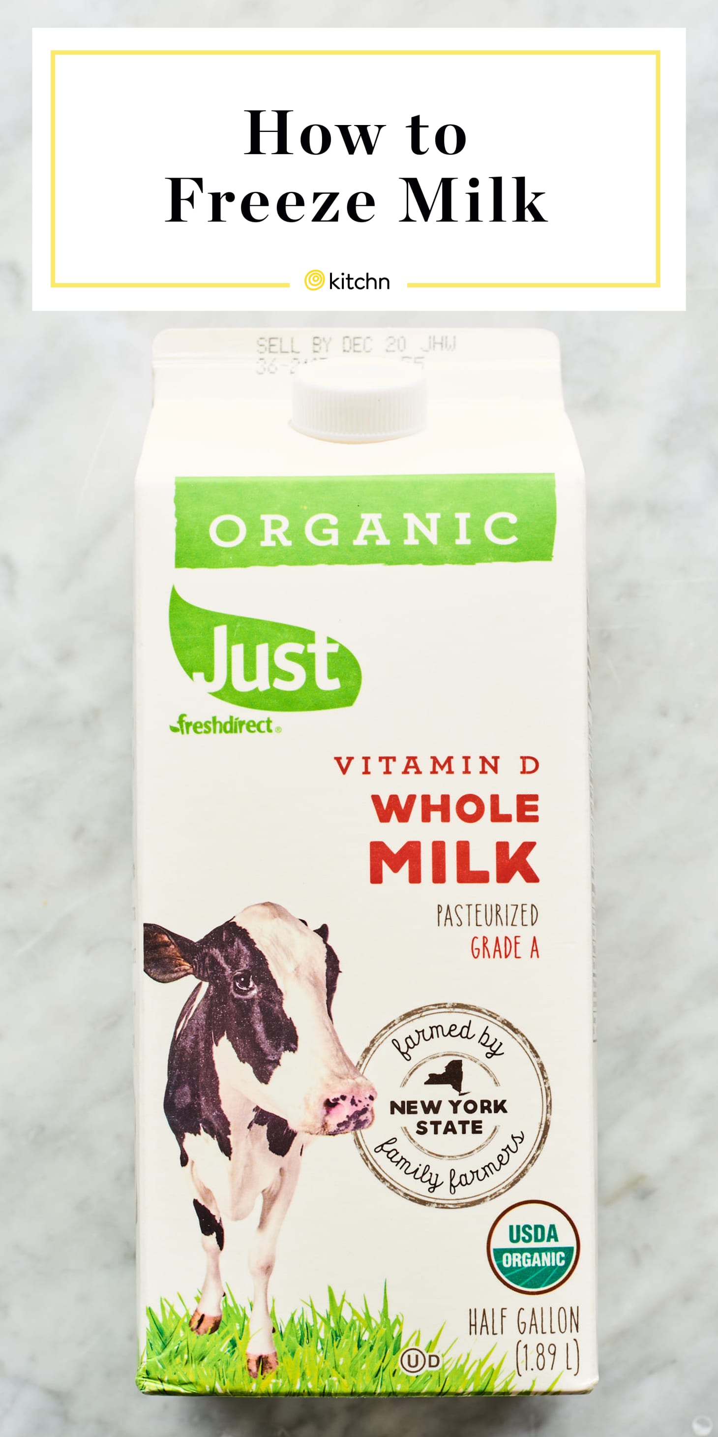 Yes, You Can Freeze Milk - What to Know About Freezing Milk | Kitchn