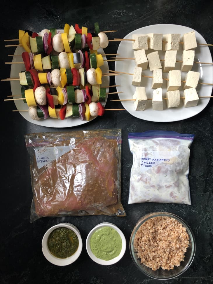 Prep for a Week of Meals on the Grill In 1 Hour | The Kitchn