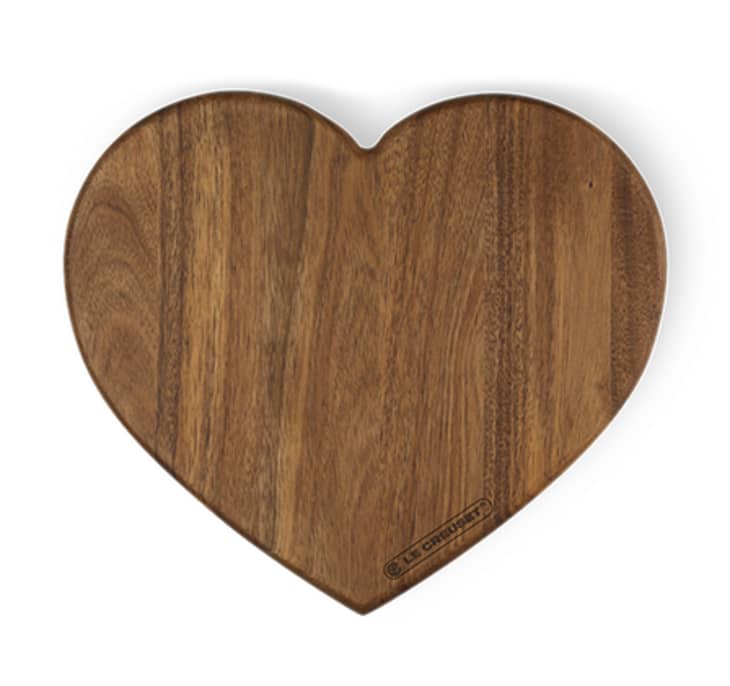 Heart Acacia Wood Serving Board: Le Creuset | The Kitchn