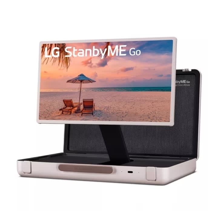 LG’s Stanby ME Go Is a Portable Touchscreen TV in a Suitcase ...