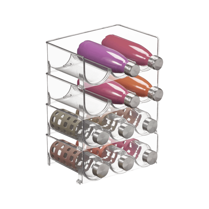 mDesign Stackable Bottle Storage Holder Rack Review | Apartment Therapy