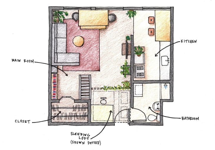Sharing a Super Small Space: How Two People Live Well in Just 300 ...