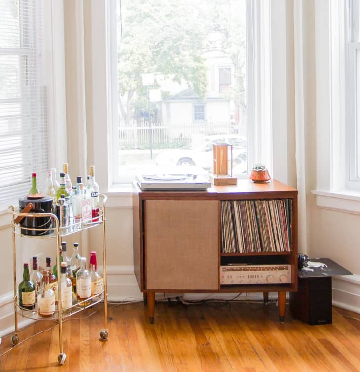Here’s Why Record Bars and Record Displays Are Trending | Apartment Therapy