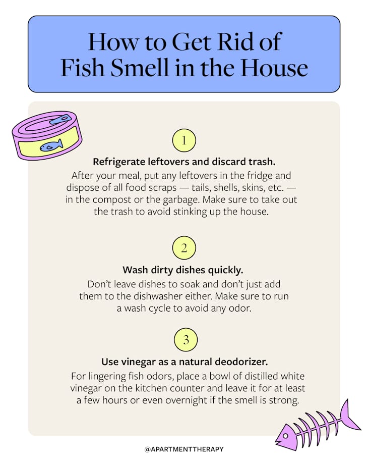 How to Get Rid of Fish Smell in the House | Apartment Therapy