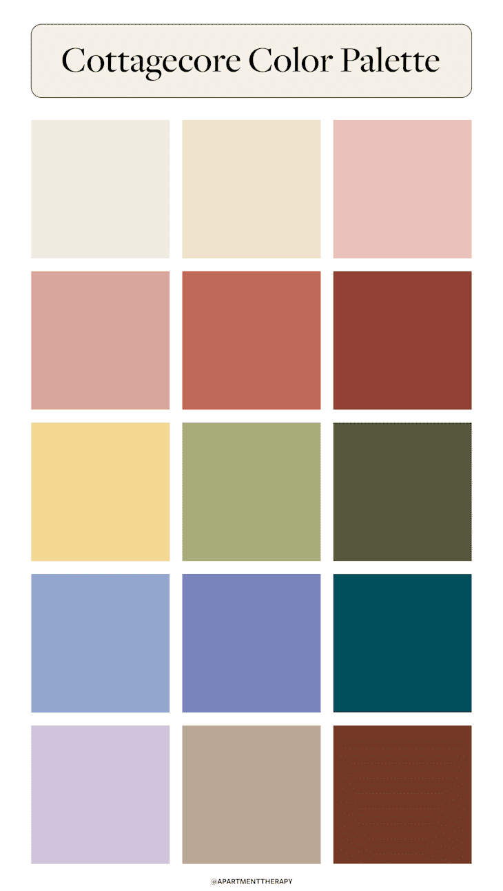 How to Create a Cottagecore Color Palette for the Dreamiest Space ...