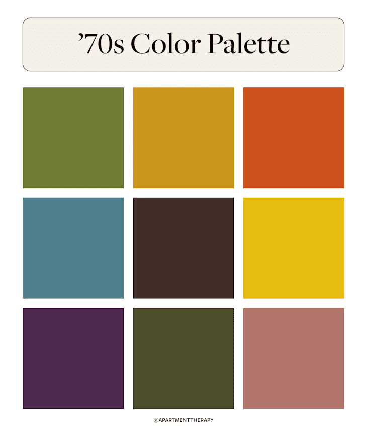 How To Decorate with a 1970s Color Palette | Apartment Therapy