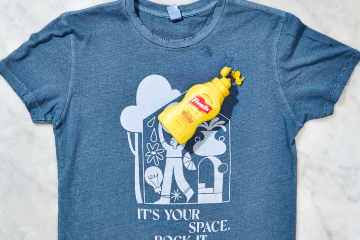 How to Remove Bright Yellow Mustard Stains from Clothes | Apartment Therapy
