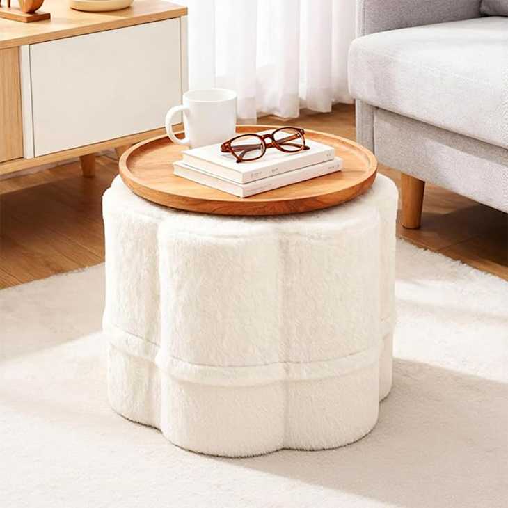 Walmart’s “Cute” Flower-Shaped Ottomans Belong in Any Room | Apartment ...