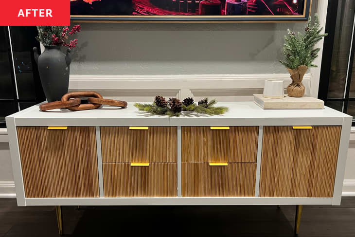 ikea kallax sideboard hack