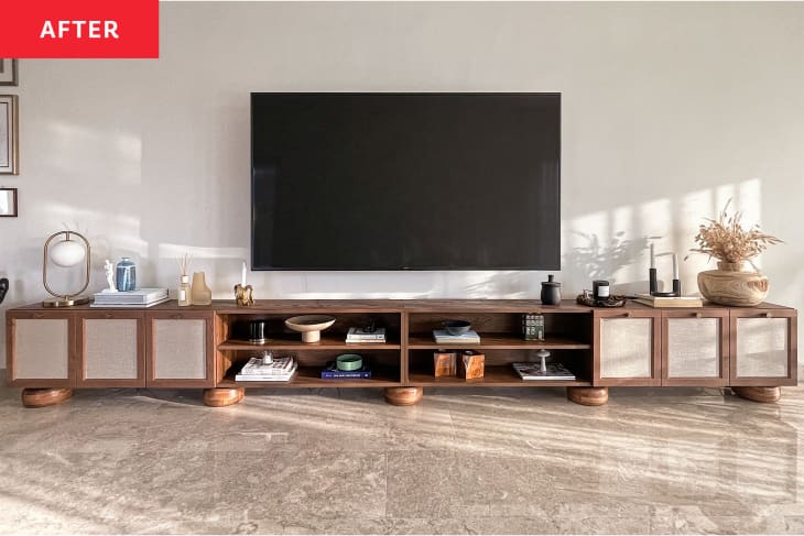 ikea console table tv