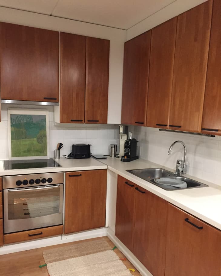 How to Update Dated Kitchen Cabinets for $2,400 | Apartment Therapy