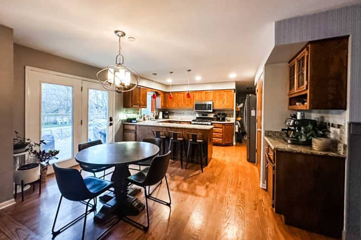 A Dated 1990s Kitchen’s Makeover Features a “Wall of Cabinets” | The Kitchn
