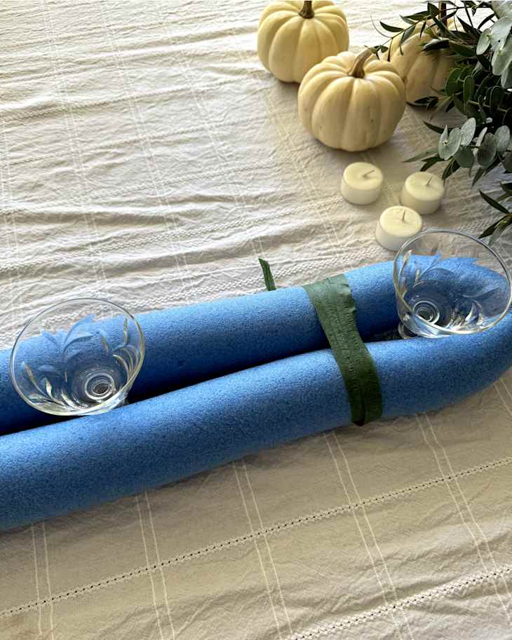 I Tried the DIY Pool Noodle Centerpiece Hack (It Works!) | Apartment ...
