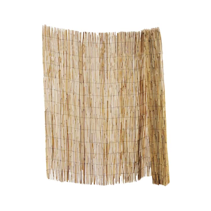 How to Make a Plain Planter Look Luxe with Reed Fencing | Apartment Therapy