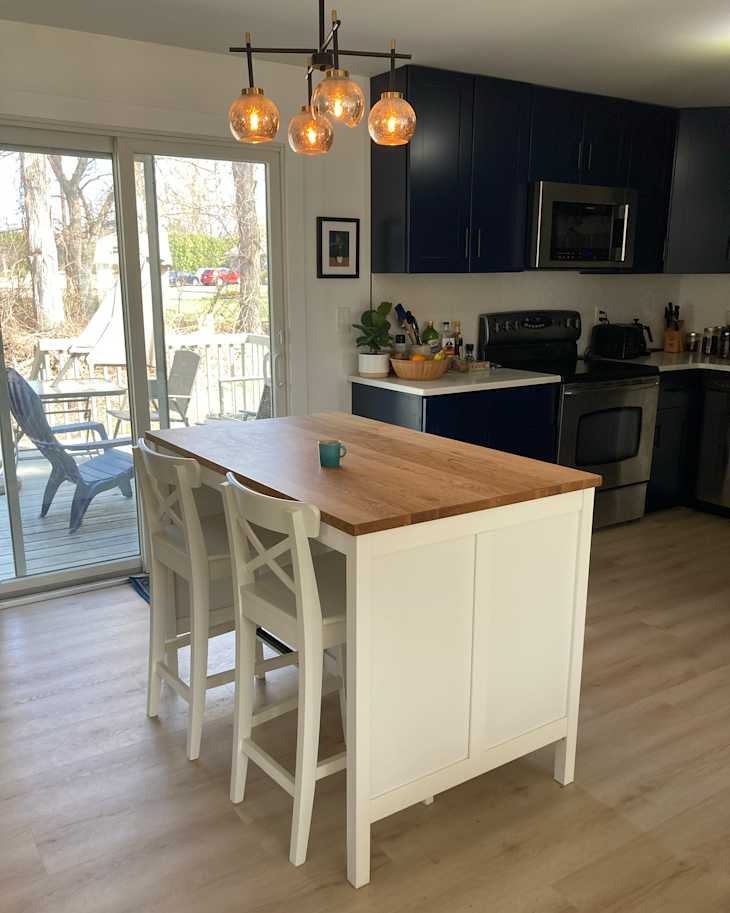 The IKEA TORNVIKEN Island Saved Me $1000s on My Kitchen Reno ...