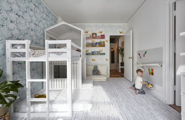 One Bedroom Shared by Three Kids in NYC Rental Apartment | Cubby