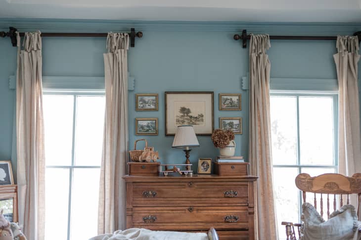See This 152-Year-Old Bedroom's Color-Drenched Blue Makeover ...