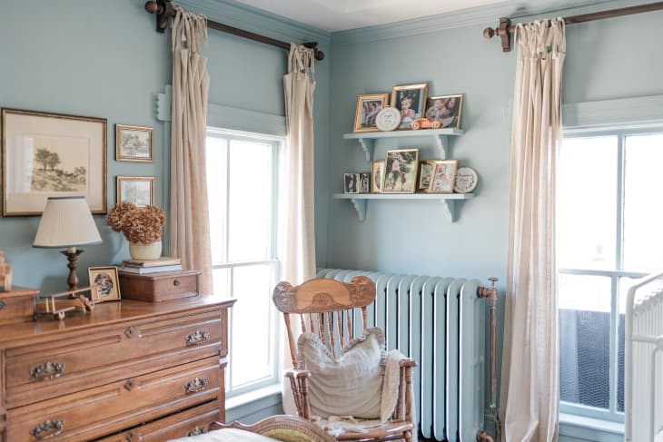 See This 152-Year-Old Bedroom's Color-Drenched Blue Makeover ...