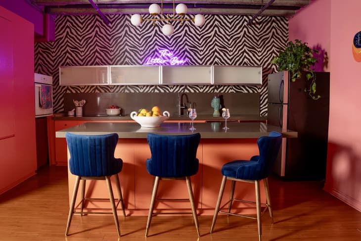 A “Drab, Sad” Kitchen Gets a Maximalist Makeover for $5,000 | Apartment ...