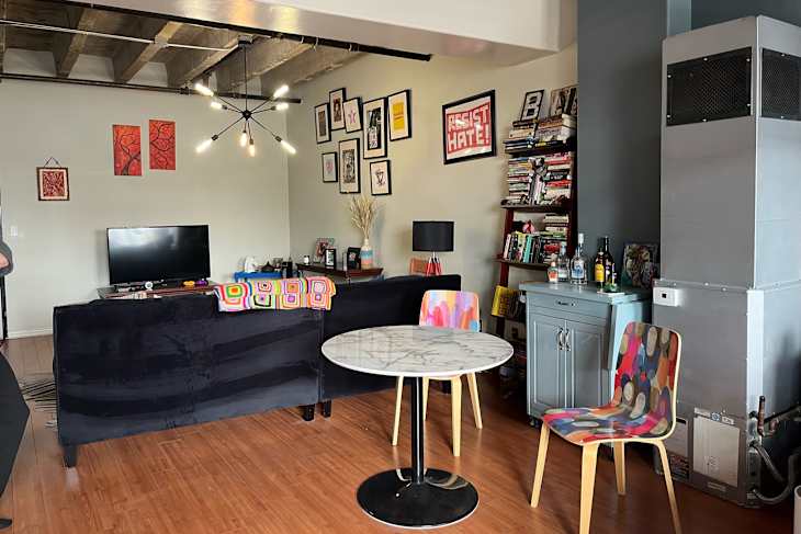 This Pink Living Room Makeover Uses the Best IKEA Hack | The Kitchn