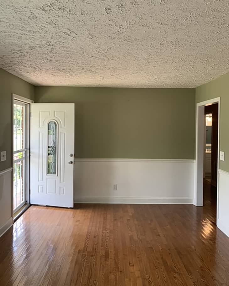 Blank Wall Ideas for an Entryway: A $600 Before-and-After | Apartment ...