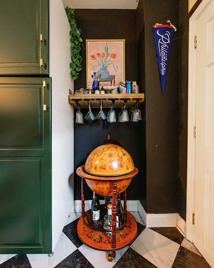 A “Millennial Gray” Kitchen Gets a Dramatic Green $3,000 Makeover | The ...